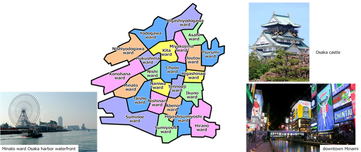 Introduction of Osaka/Japan | LANDNET Inc.